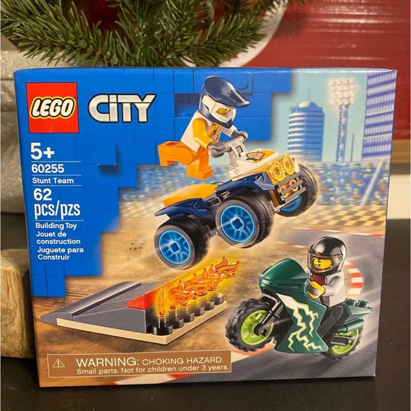 Lego | Toys | Lego City Stunt Team 6255 62 Pieces Bulding Toy | Poshmark